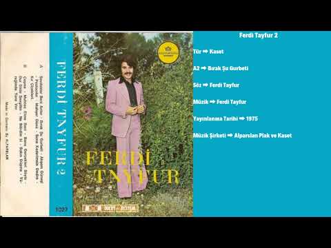 Ferdi Tayfur | Bırak Şu Gurbeti (Kaset) Alparslan Plak ve Kaset - 1027 (1975)