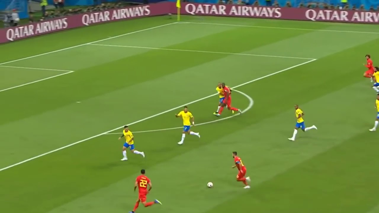 Eden Hazard vs Brazil - YouTube