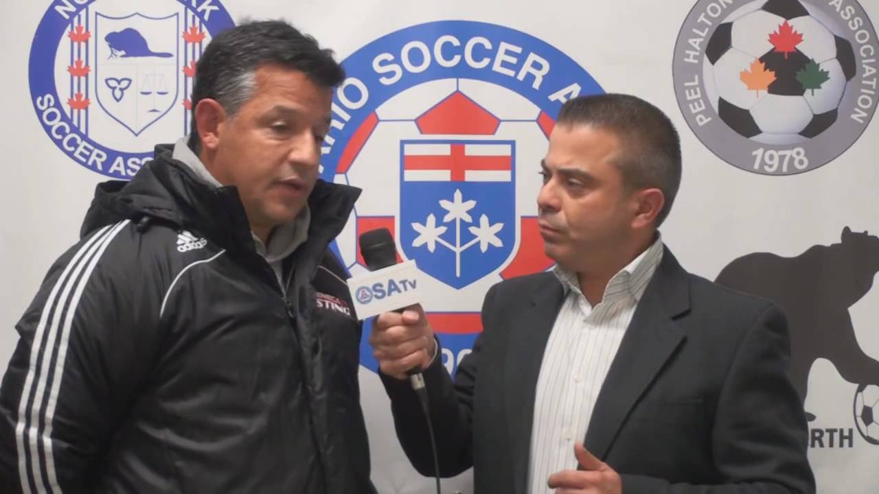 OSATv TouchLine -- 3 OCAA Seneca Sting Coach Vito Colangelo - YouTube