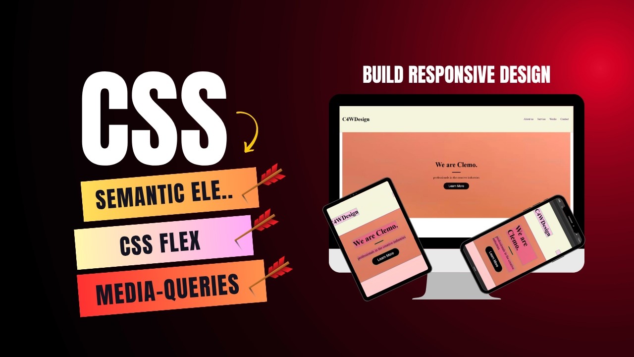 HTML & CSS Full Course 2026 – Lesson 22: Build Responsive Design ...