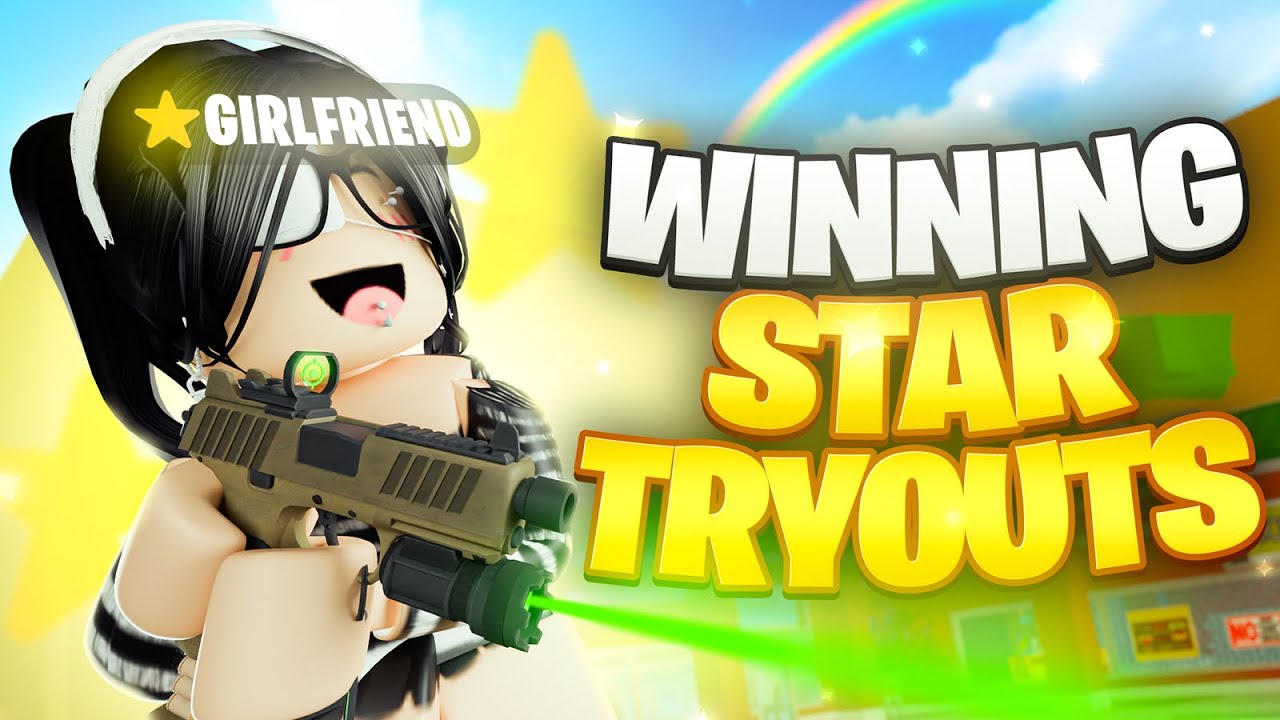 Winning STAR TRYOUTS On My GIRLFRIENDS Account (Da Hood) - YouTube