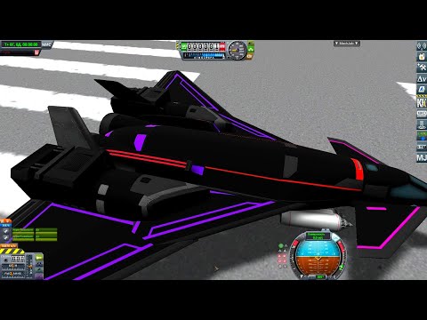 Hypersonic aircraft in KSP. Mach 10 (12600 km/h) - YouTube