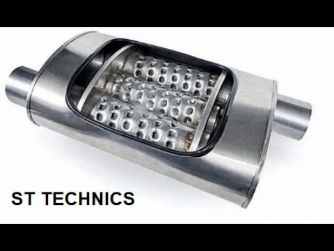 HOMEMADE SILENCER FOR CAR & BIKES WITH MUFFLER SYSTEM - YouTube