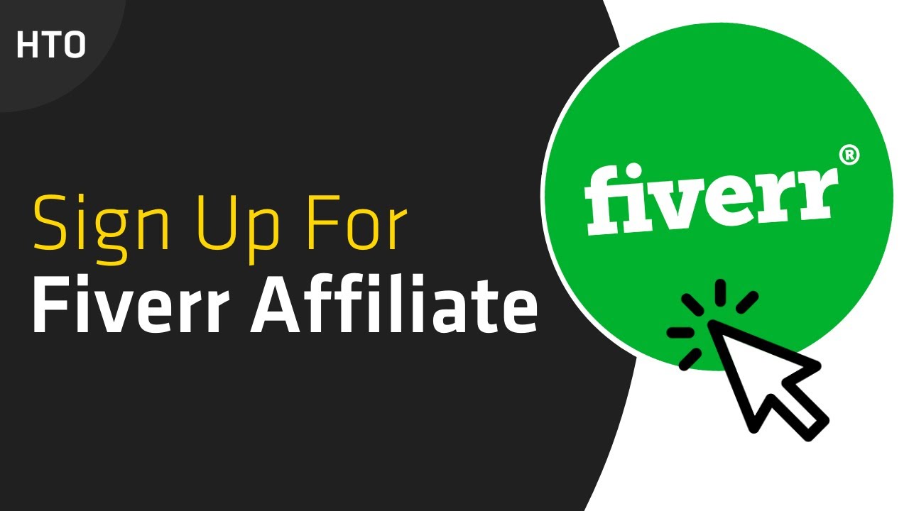 How to Sign up for Fiverr Affiliate Program | Earn Money with Fiverr ...