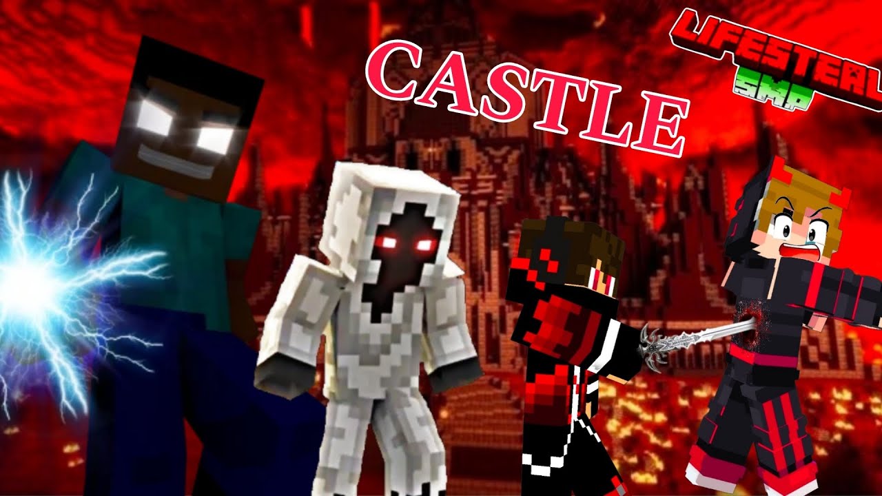 I find devil castle in Minecraft lifesteal smp|| devil in lifesteal smp ...