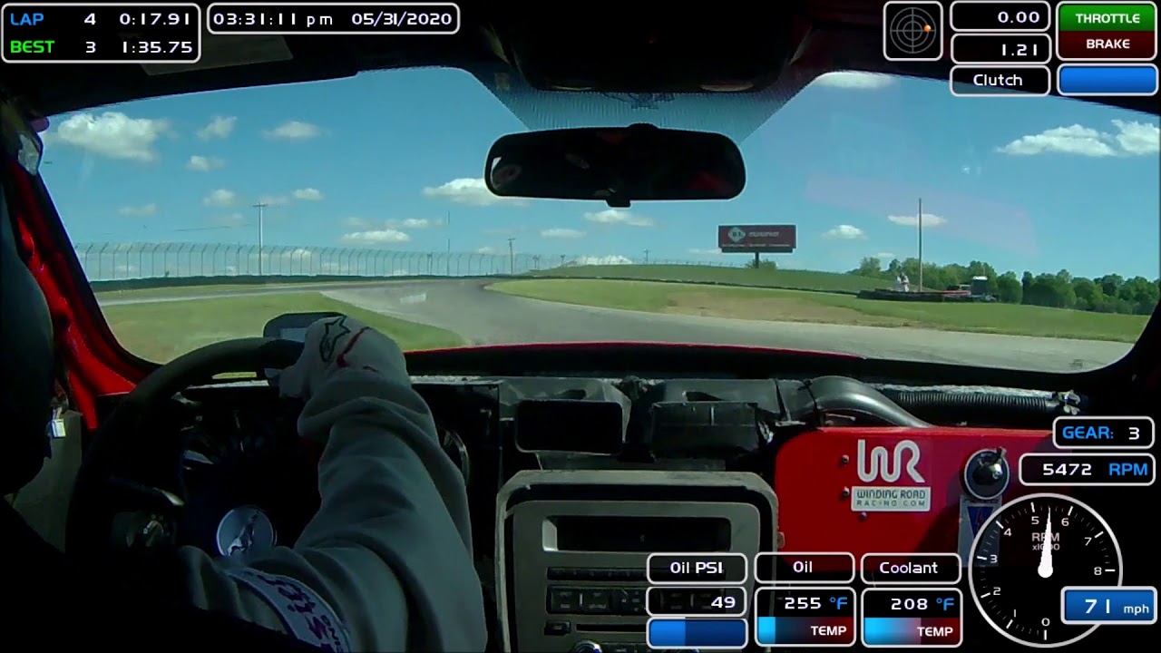 Mid Ohio May 2020 - Club Course Best Laps - YouTube