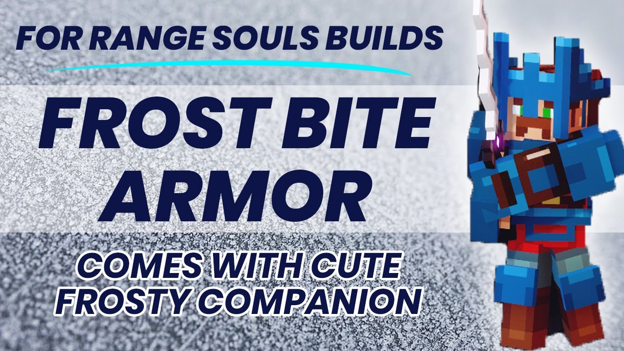 Where to Find FROST BITE Armor in Minecraft Dungeons? | For Range Souls ...