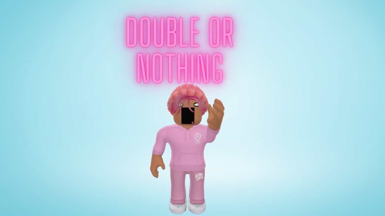 double the robux or nothing - YouTube