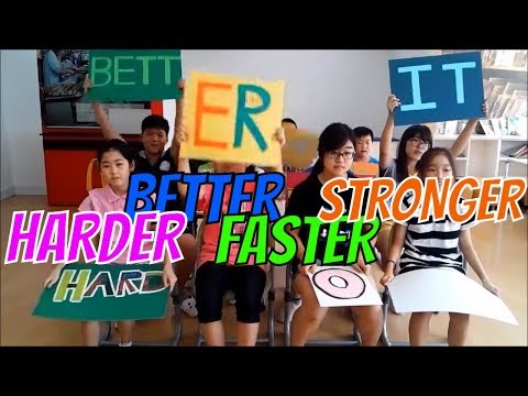 Harder Better Faster Stronger by Daft Punk Performed By Korean Elementary Kids