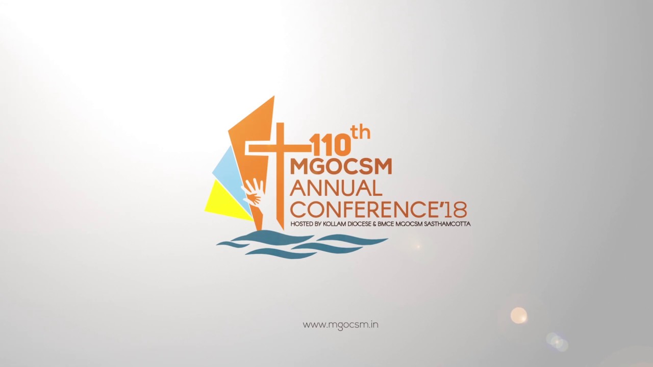 110th MGOCSM conference logo animation - YouTube