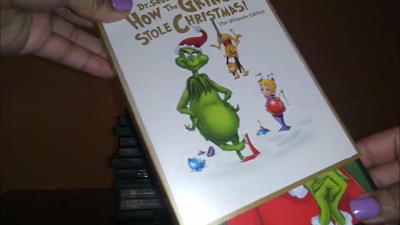 "How The Grinch Stole Christmas" DVD Unboxing - YouTube