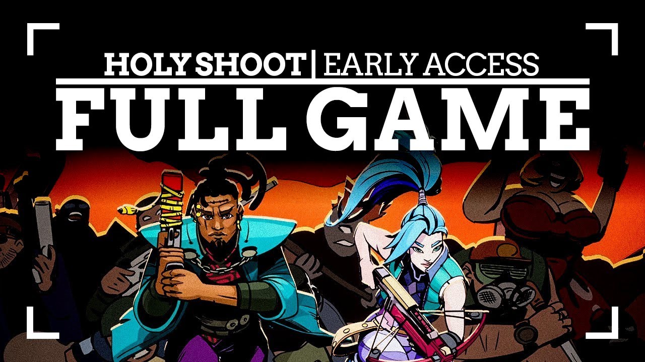 Un ROGUELIKE FPS Infernal Frenético | HOLY SHOOT - FULL GAME (EA) 🎮💪 ...