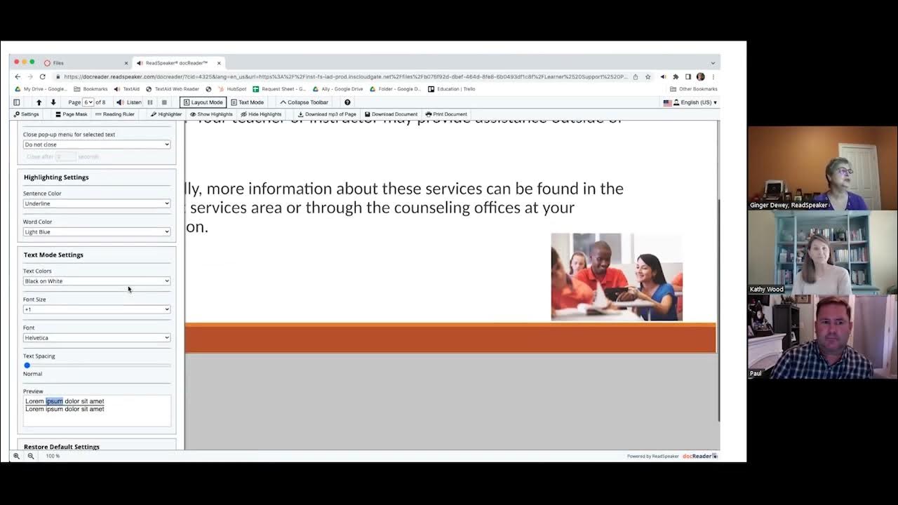 ReadSpeaker docReader for Canvas Webinar - YouTube
