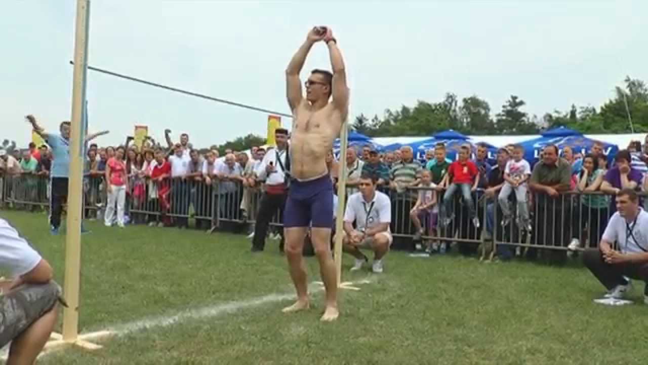 Zavicajni dan - Ledinci 2014 - Skok u vis iz mesta - YouTube