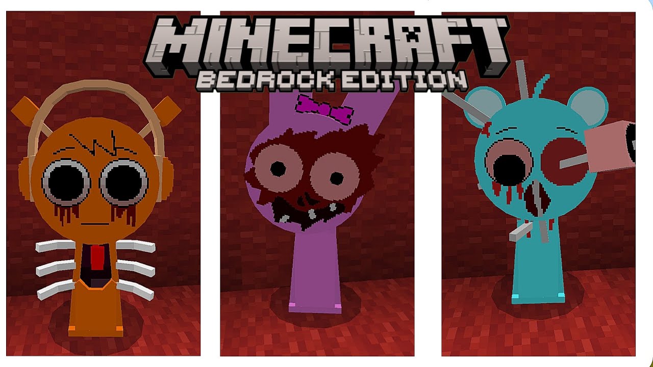 Horror Sprunki 3D in Minecraft part 2 - YouTube