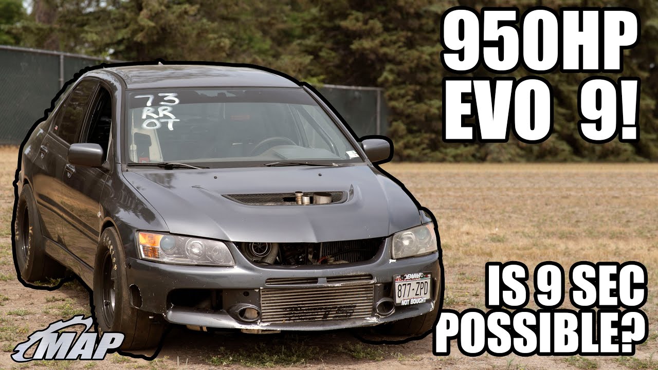 940+hp Mitsubishi Evo 9 From Stock To a 9-Sec Car? - YouTube