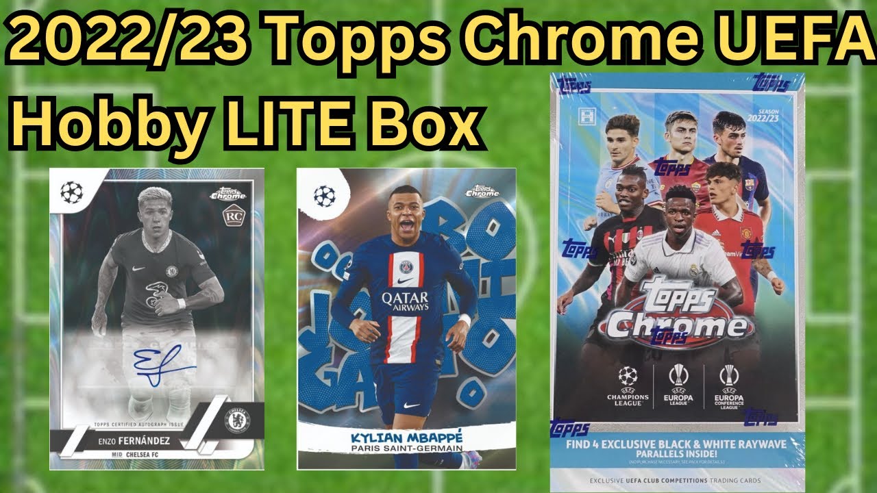 Copa America Soccer Card Opening! 2022/23 Topps Chrome UEFA Hobby LITE ...