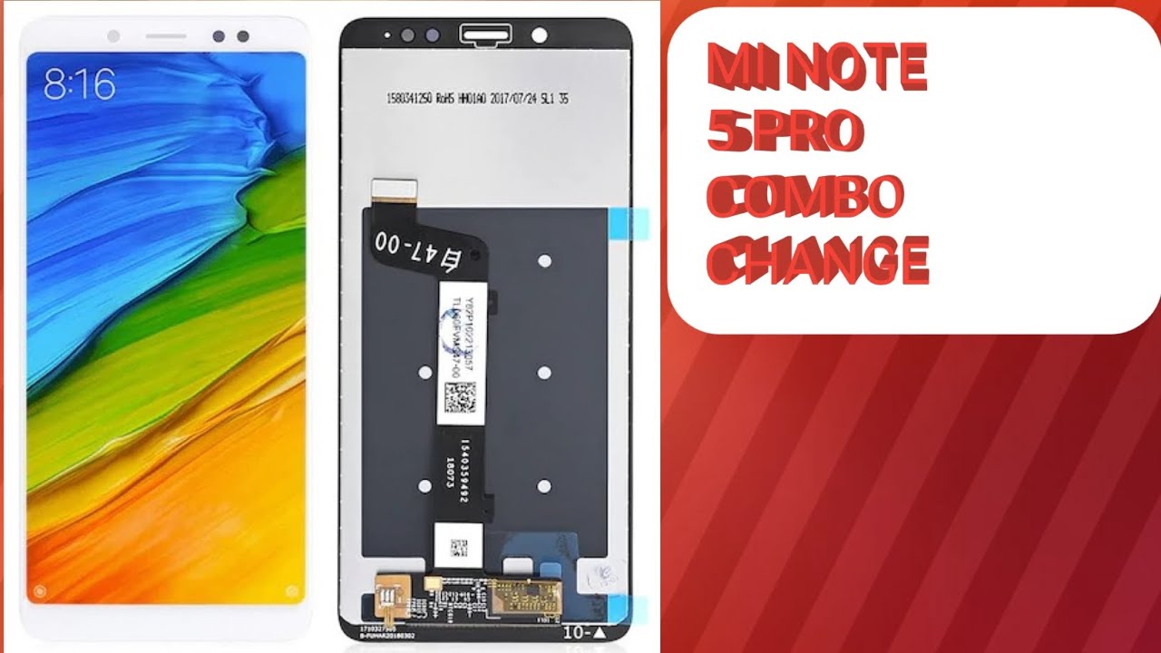 Redmi note 5 pro display change , redmi note 5 pro combo replacement ...