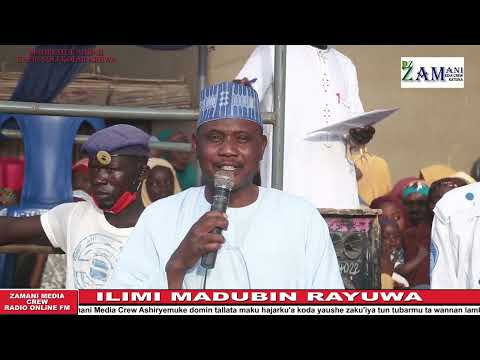 Daliban Makarantar Madinatul Ahbab Kafin Soli Sungudanar da taron Saukar Al'Qur'ani mai girma