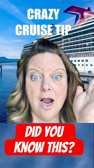 Crazy Cruise Tip of the Day 🤯🛳️ - YouTube