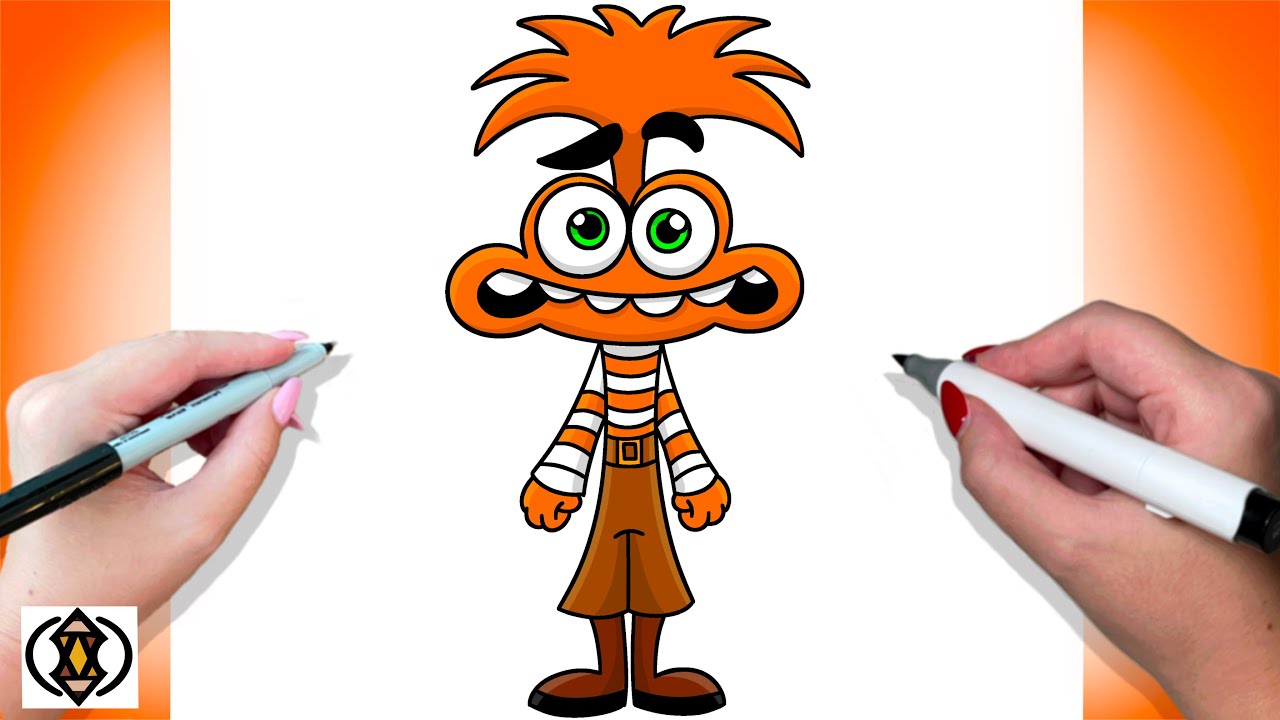 How To Draw Anxiety | Inside Out 2 - YouTube