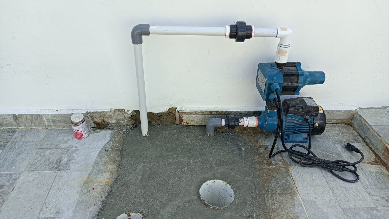Como instalar una bomba ladrona para llenar una cisterna con 2 líneas ...