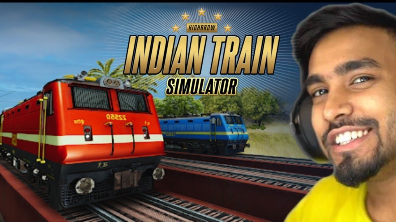 NOW I PLAY INDIAN TRAIN SIMULATOR | INDIAN TRAIN SIMULATOR GAMEPLAY ...
