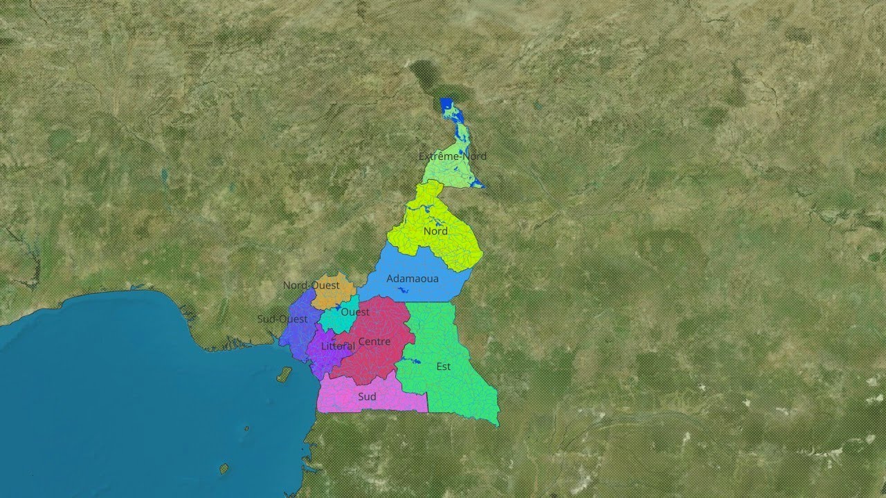 Population distribution in Cameroon (1950 -- 2022) - YouTube