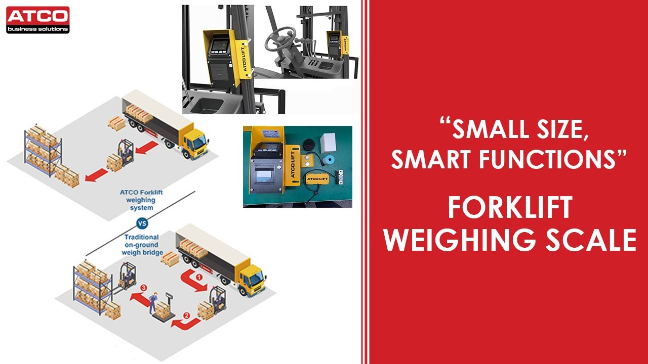 Forklift Weighing Scale | ATCO Weighing Scale | ATCOLIFT - YouTube