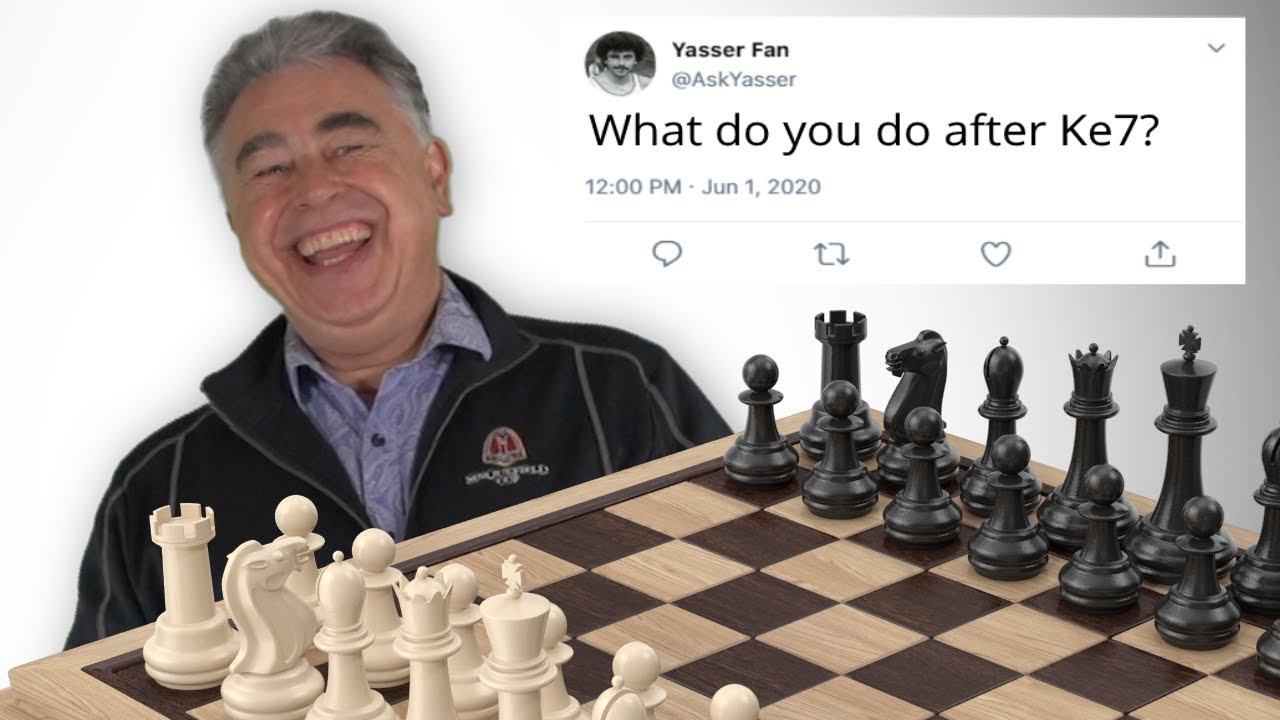 Yasser Seirawan Answers Chess Questions From Twitter | Ask Yasser Ep.2 ...
