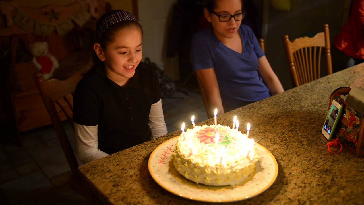 Emily 9th Birthday - YouTube