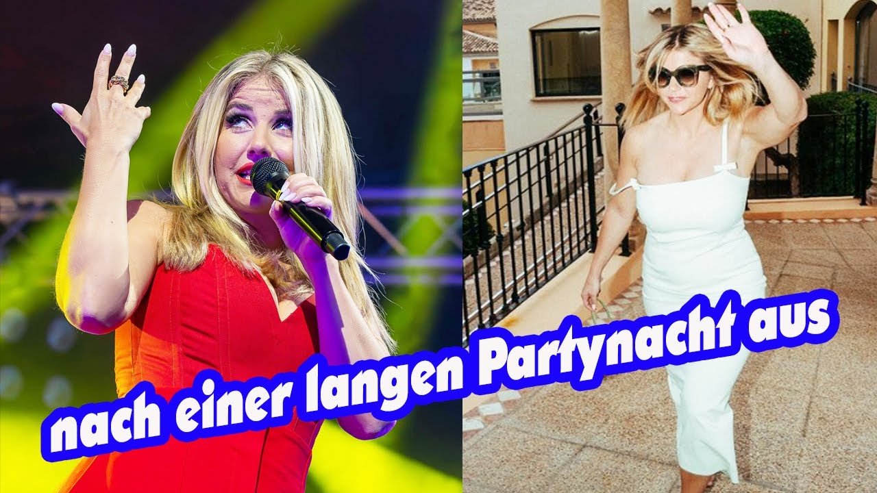 Beatrice Egli So tanzt sie barfuß nach einer Party Nacht nach Hause ...