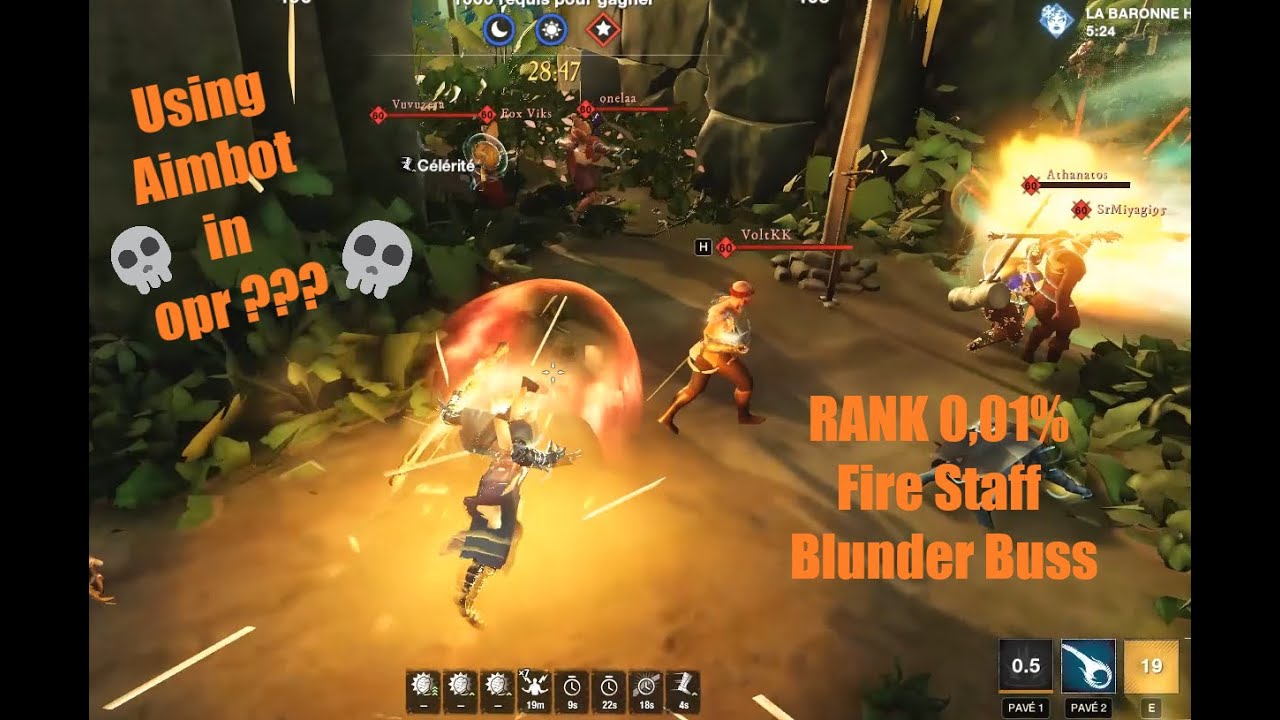Best Build for OPR Fire Staff / Blunder Buss New World PvP - YouTube