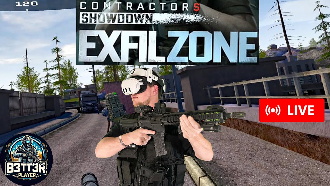 🔴ExFilZone🪖Contractors Showdown VR 🏆Friday🔫 Raids 🤑🎒💰🔥🔥 - YouTube