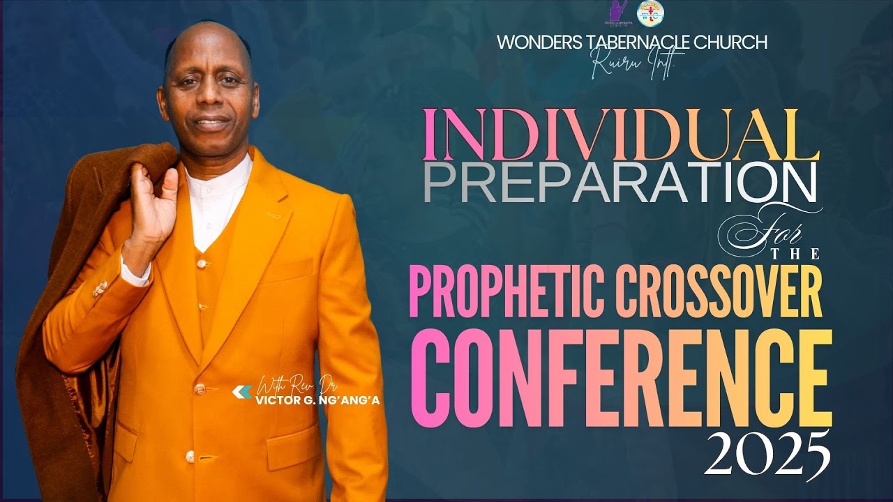 INDIVIDUAL PREPARATION FOR THE PROPHETIC CROSSOVER CONFERENCE || 16TH ...