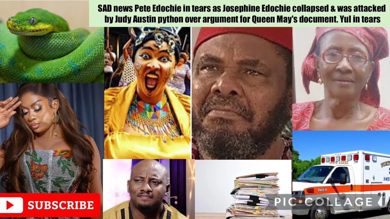 SAD news Pete in tears as Josephine Edochie collapsed & was attacked by ...