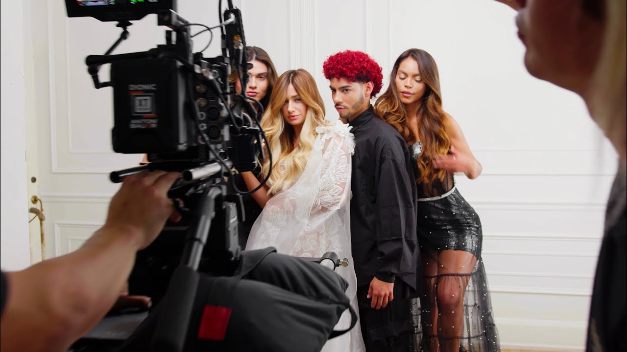 BEHIND THE SCENES - Hair Color Commercial | evox - YouTube