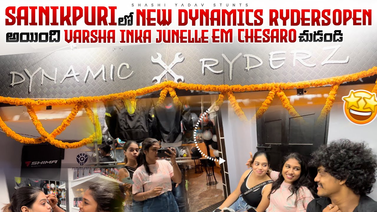 Sashi Ana with Varsha & Junelle at The Grand Opening of Dynamic Ryderz ...