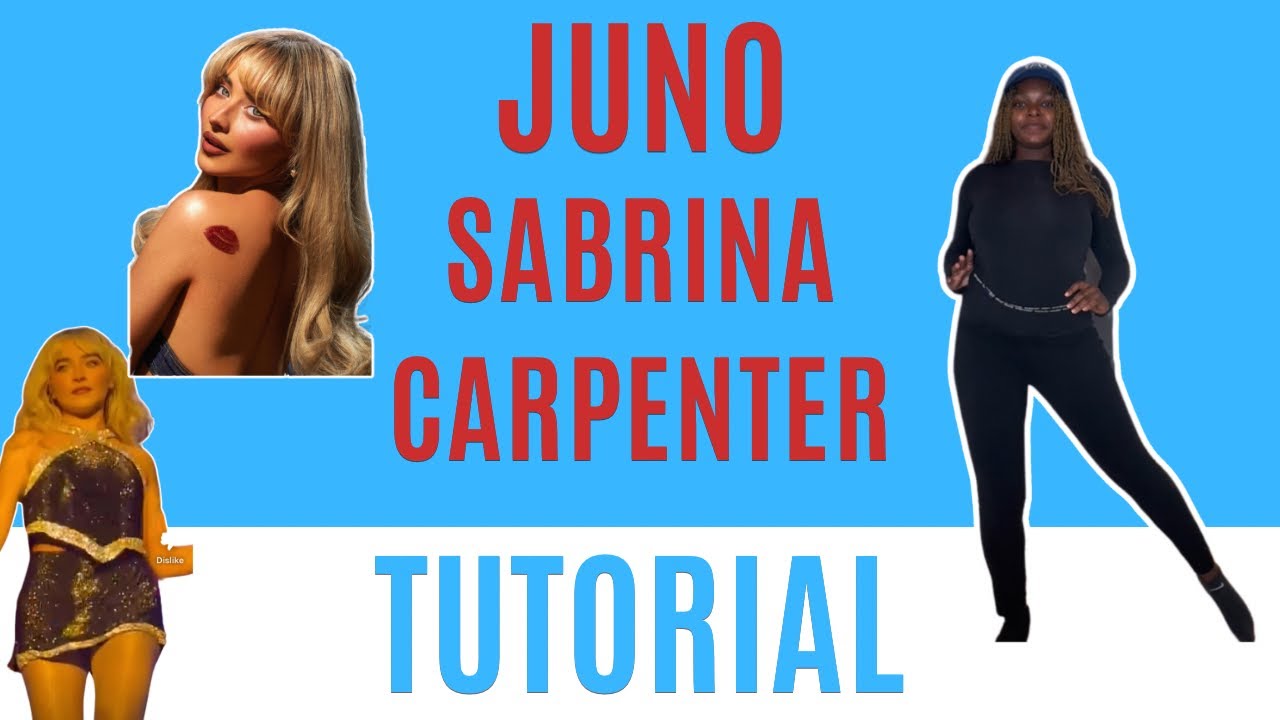 Juno by Sabrina Carpentar * EASY DANCE TUTORIAL (beginner friendly ...