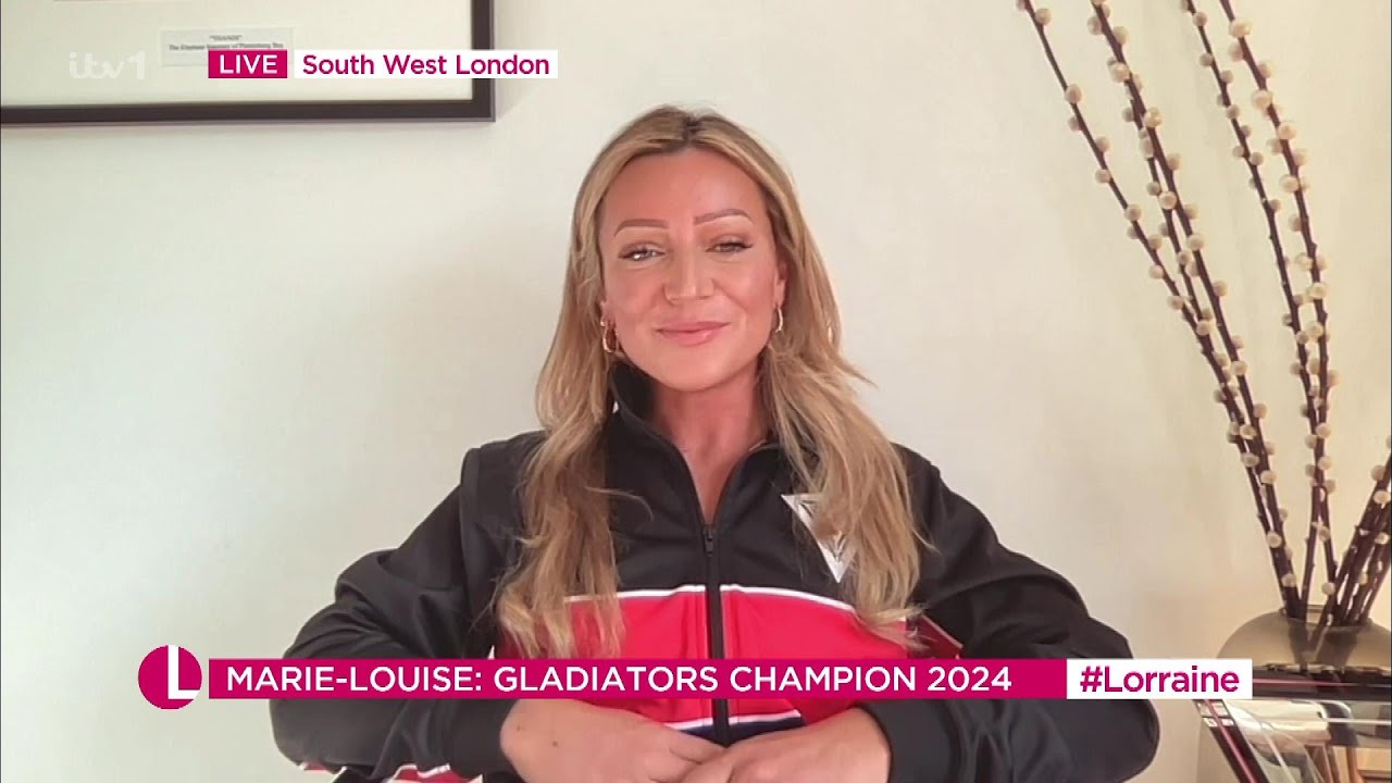 Marie-Louise Nicholson (Gladiators 2024 Winner) On Lorraine [01.04.2024 ...