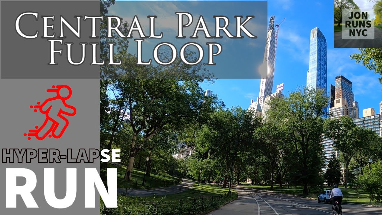 HYPER LAPSE - Central Park Full Loop (10x speed) - YouTube