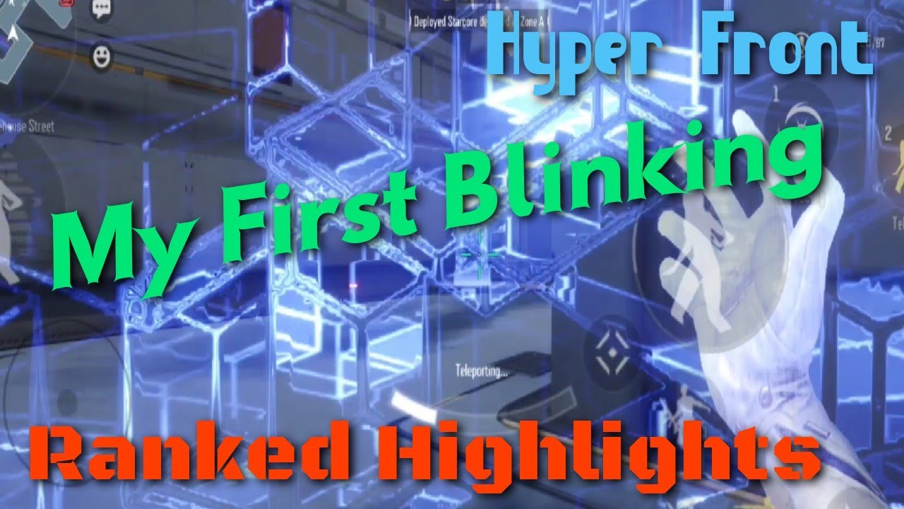My First Try As Blink - Hyper Front Ranked Highlights - YouTube