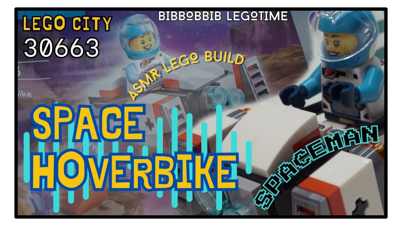LEGO City Space Hoverbike 30663 Polybag, ASMR Lego BUILD Review, LEGO ...