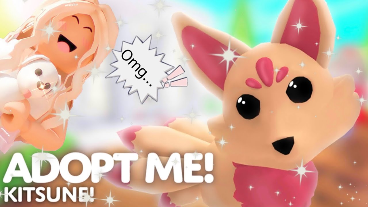 **NEW KITSUNE PET UPDATE ** (Roblox Adopt Me) |Pink Panda - YouTube