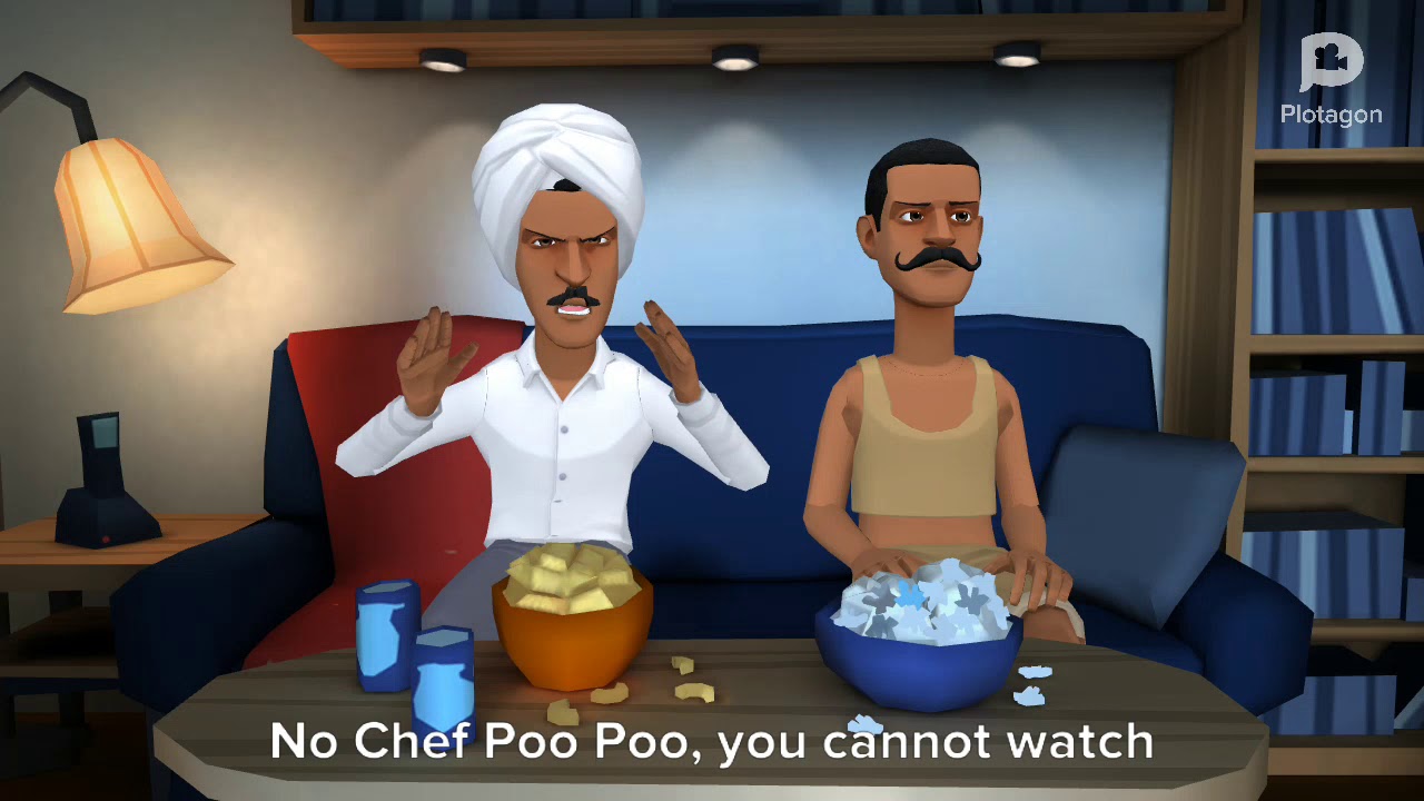 Chef Poo Poo Breaks The TV/Grounded (First Video Of 2021) - YouTube