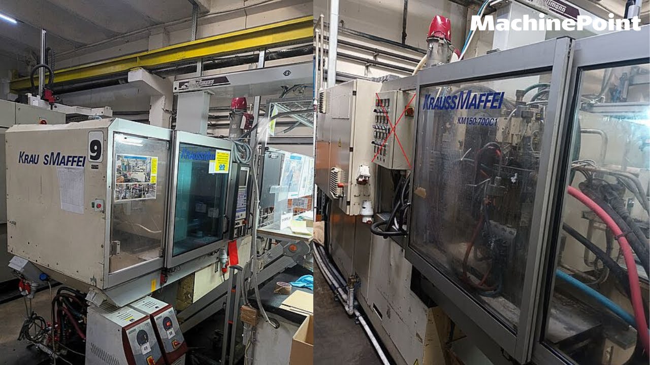 KRAUSS MAFFEI KM 150-700 C1 Injection molding machine up to 250 T ...