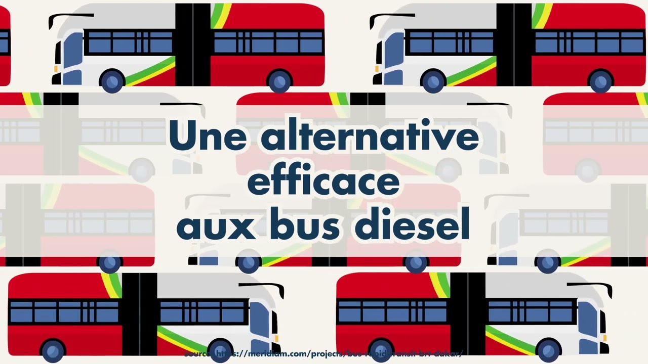 BRT (Bus Rapid Transit) Dakar, Sénégal - YouTube