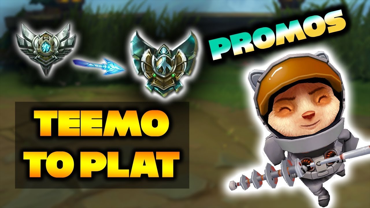 TEEMO Onetrick Platinum Promo's (Highlights & Commentary) - YouTube