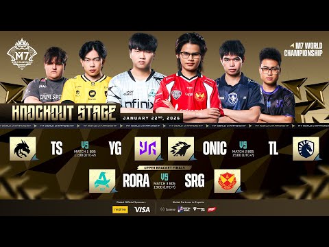 🔴 LIVE | KNOCKOUT STAGE DAY 3 | M7 World Championship | (ENG)
