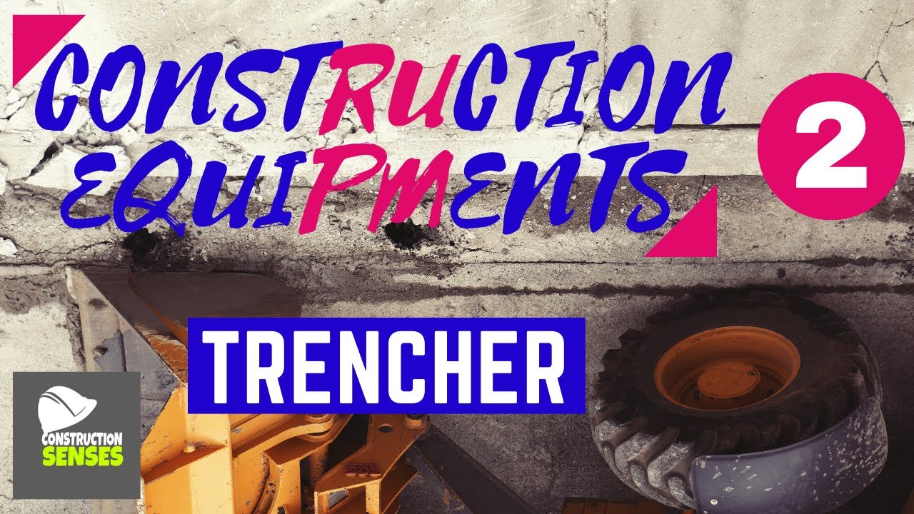 "Wheel, Ladder & Portable type Trencher" (Construction Equipments ...